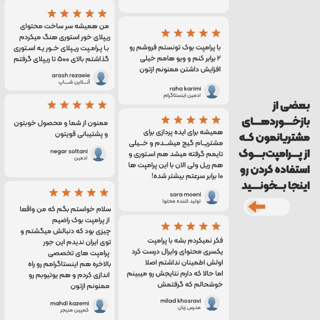 پرامپت بوک تولید محتوا فایل رود 2095